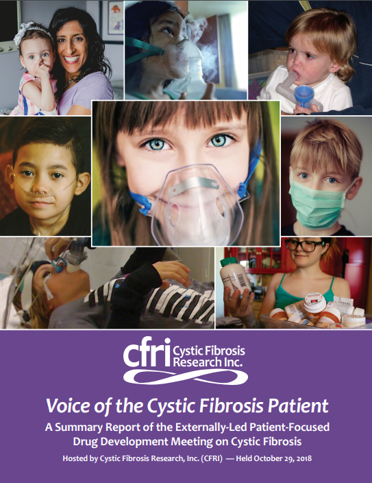 Voice of the Cystic Fibrosis Patient Report - Cystic Fibrosis Research ...