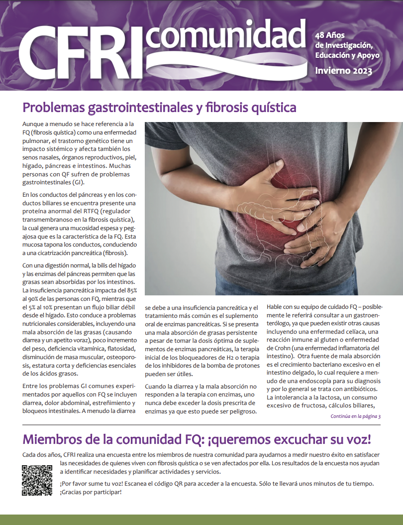 Recursos CFRI: español - Cystic Fibrosis Research Institute